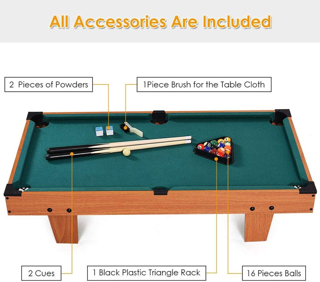The Best Mini Pool Tables – Small Sweet Home